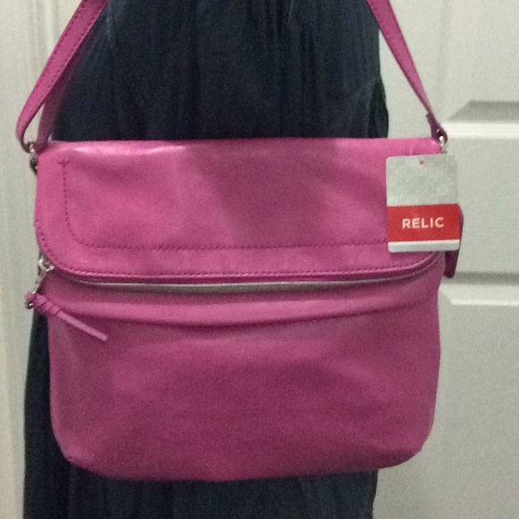 Relic | Bags | Relic By Fossil Cora Xbody Pink Bag | Poshmark